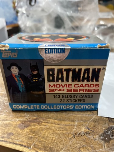 Batman Movie Cards 2nd Series (1989) Complete Collectors Edition Set ...