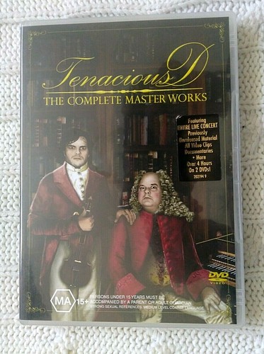 Tenacious D - The Complete Masterworks- DVD, 2-DISC SET- R-4- LIKE NEW ...