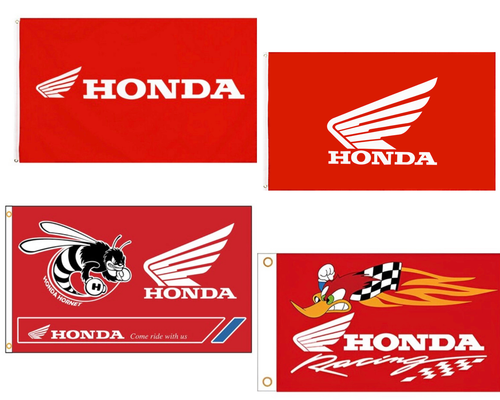 Honda Racing flag Polyester 90x150cm or 60x90cm/3x5ft or 2x3ft | eBay