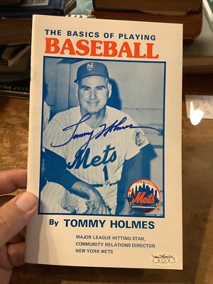 The Basics Of Playing Baseball By Tommy Holmes Signed By Tommy Holmes ...