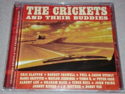 THE CRICKETS AND THEIR BUDDIES-CD PROMO-Eric Clapton,Graham Nash,Waylon ...