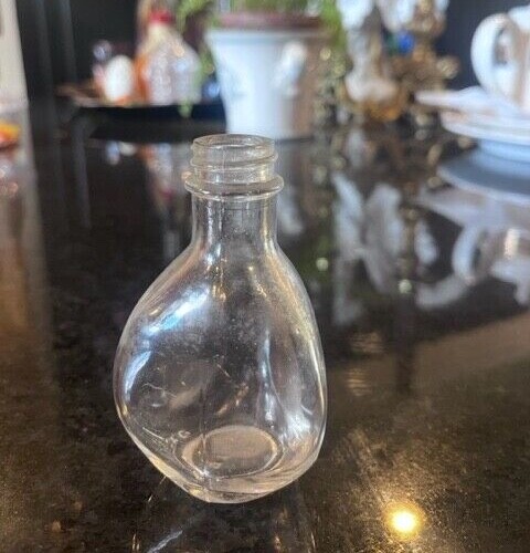 VINTAGE EARLY 1900s CLEAR PINCH BOTTLE LUG TYPE OPENING BOTTLE | eBay