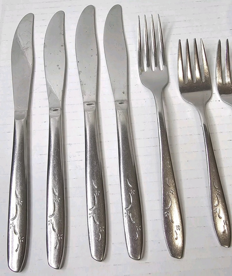 Vintage Silco Stainless Steel U.S.A. Flatware - 15 Piece | eBay