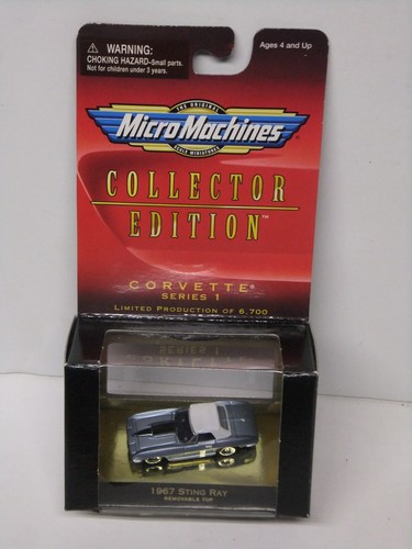 MICRO MACHINES - CORVETTE - SERIES 1 - 1967 STING RAY - NEW | eBay