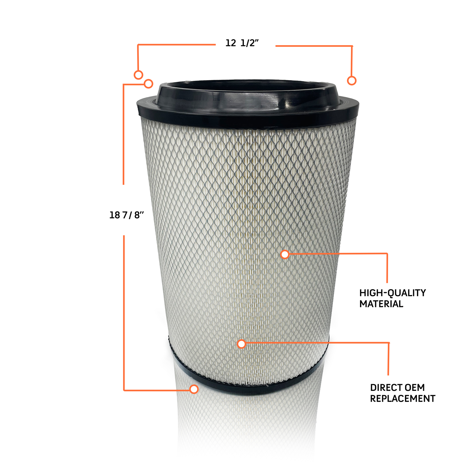 Cabin & Engine Air Filter Set for Volvo VNL Replaces AF26405 AF26163M ...