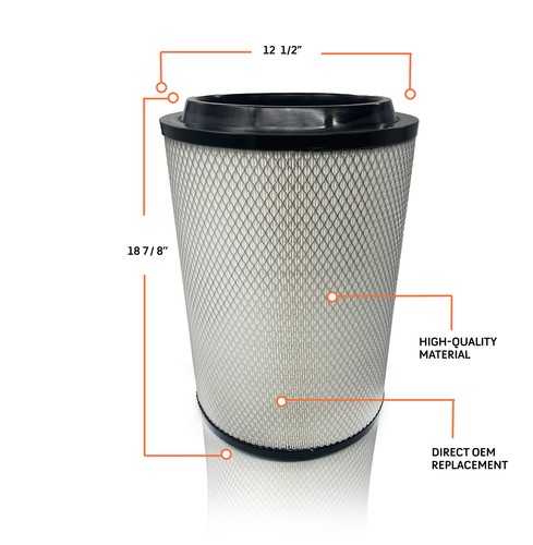 Cabin & Engine Air Filter Set for Volvo VNL Replaces AF26405 AF26163M ...