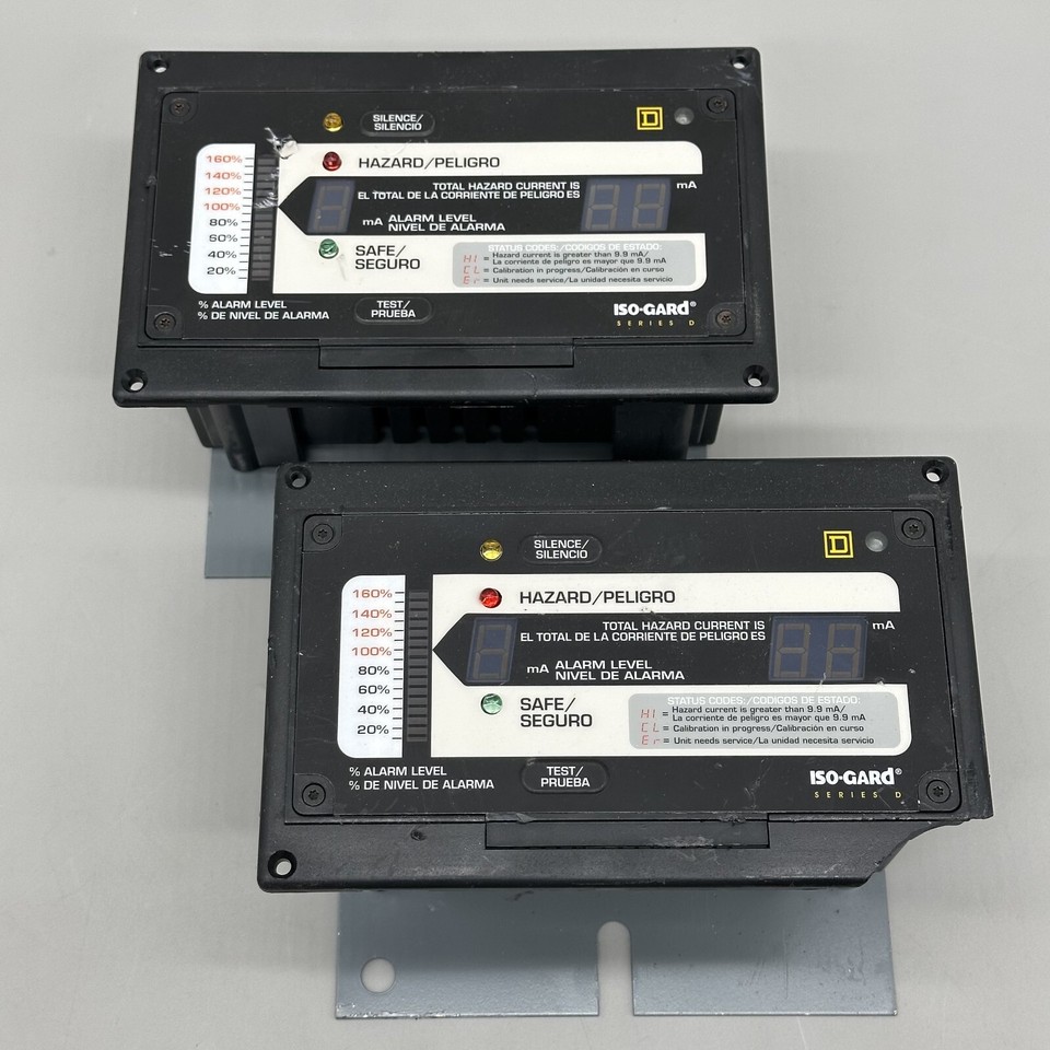 Square D Line Isolation Monitor ISO-Gard series D Part No. 43134-007-50 ...