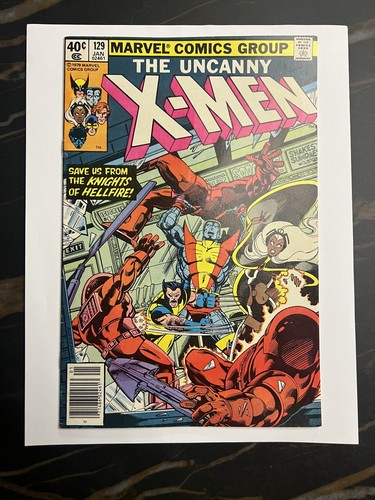 X-Men #129 Newsstand from 1980 - 1st Appearance of Kitty Pride & The ...