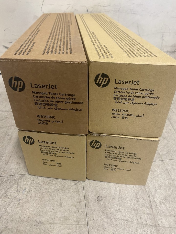 HP W9150MC W9151MC W9152MC W9153MC Color Toner Cartridge For E78625dn ...