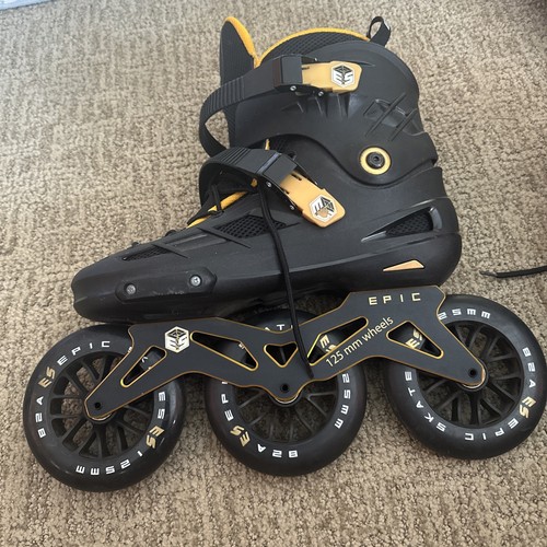 Epic Skates 125mm Engage 3-Wheel Inline Speed Skates - Size: 10 | eBay