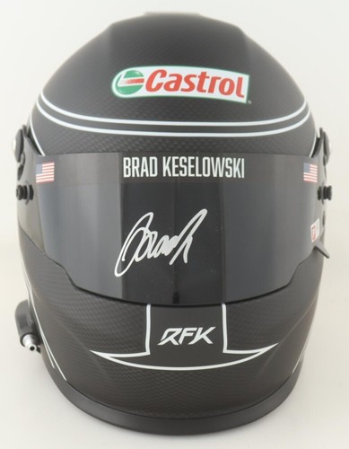 Brad Keselowski Signed RFK 2023 NASCAR Castrol Edge Full-Size Helmet ...