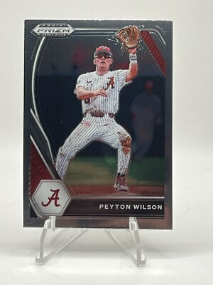 2021 Panini Prizm Draft Picks - Silver Prizm #PDP66 Peyton Wilson (RC) | eBay