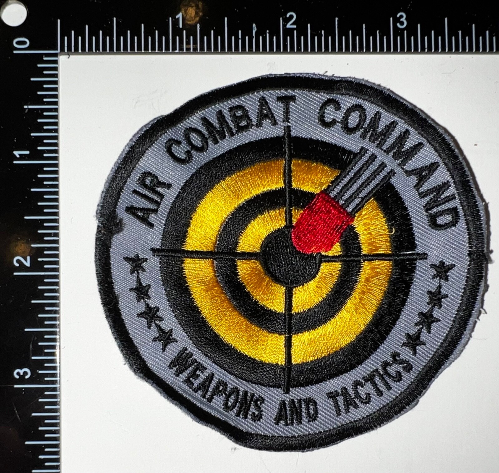 USAF US Air Force ACC Air Combat Command Weapons And Tactics Patch | eBay