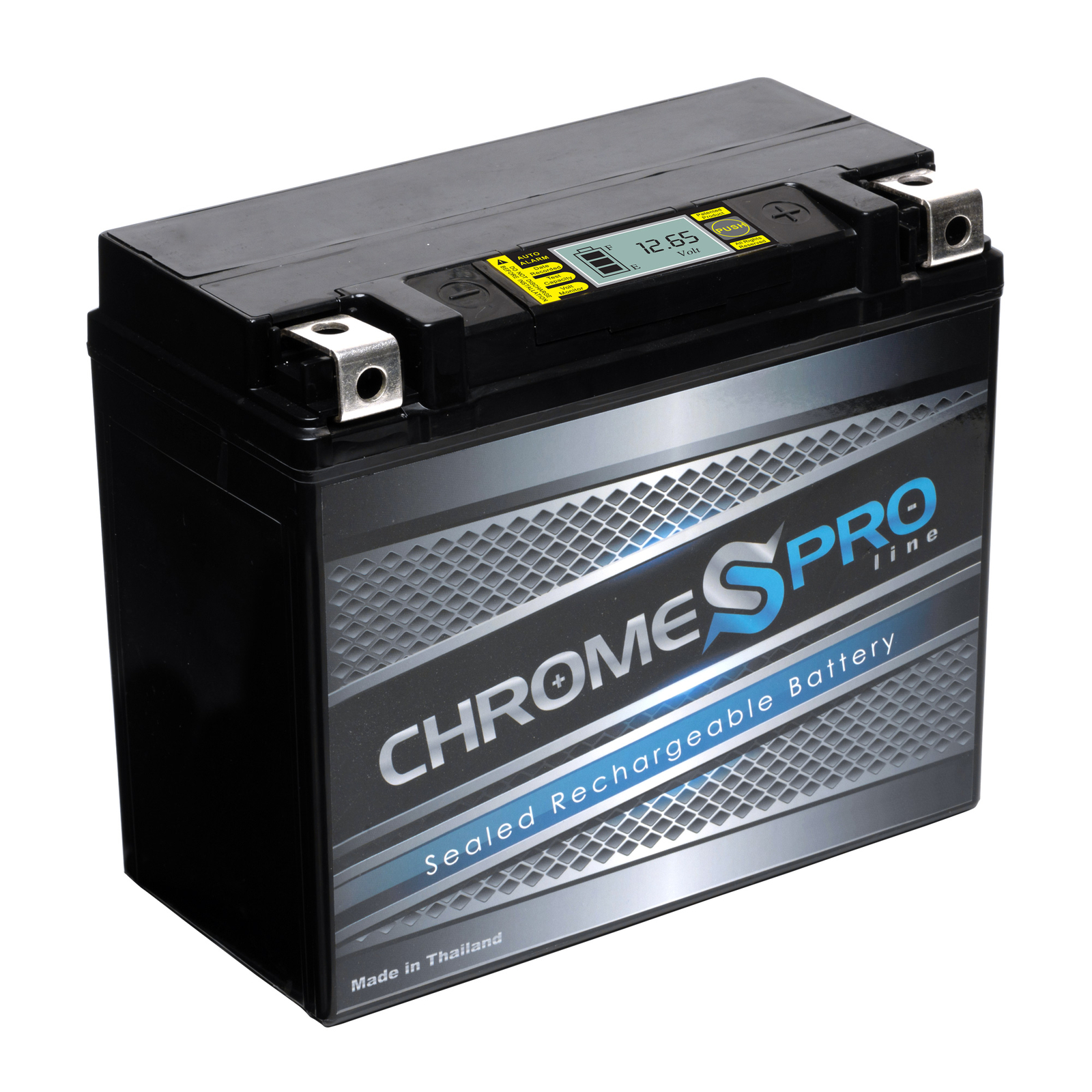 Chrome Pro Battery YTX20HL-BS iGel High Performance Power Sports ...