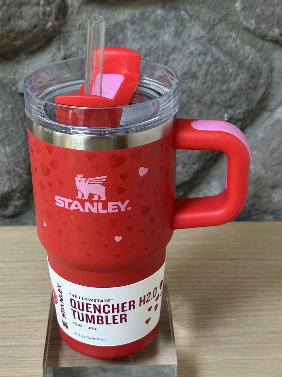 NWT Stanley X Target Ruby Hearts RED Valentine's Day 20oz Tumbler 2025 ...