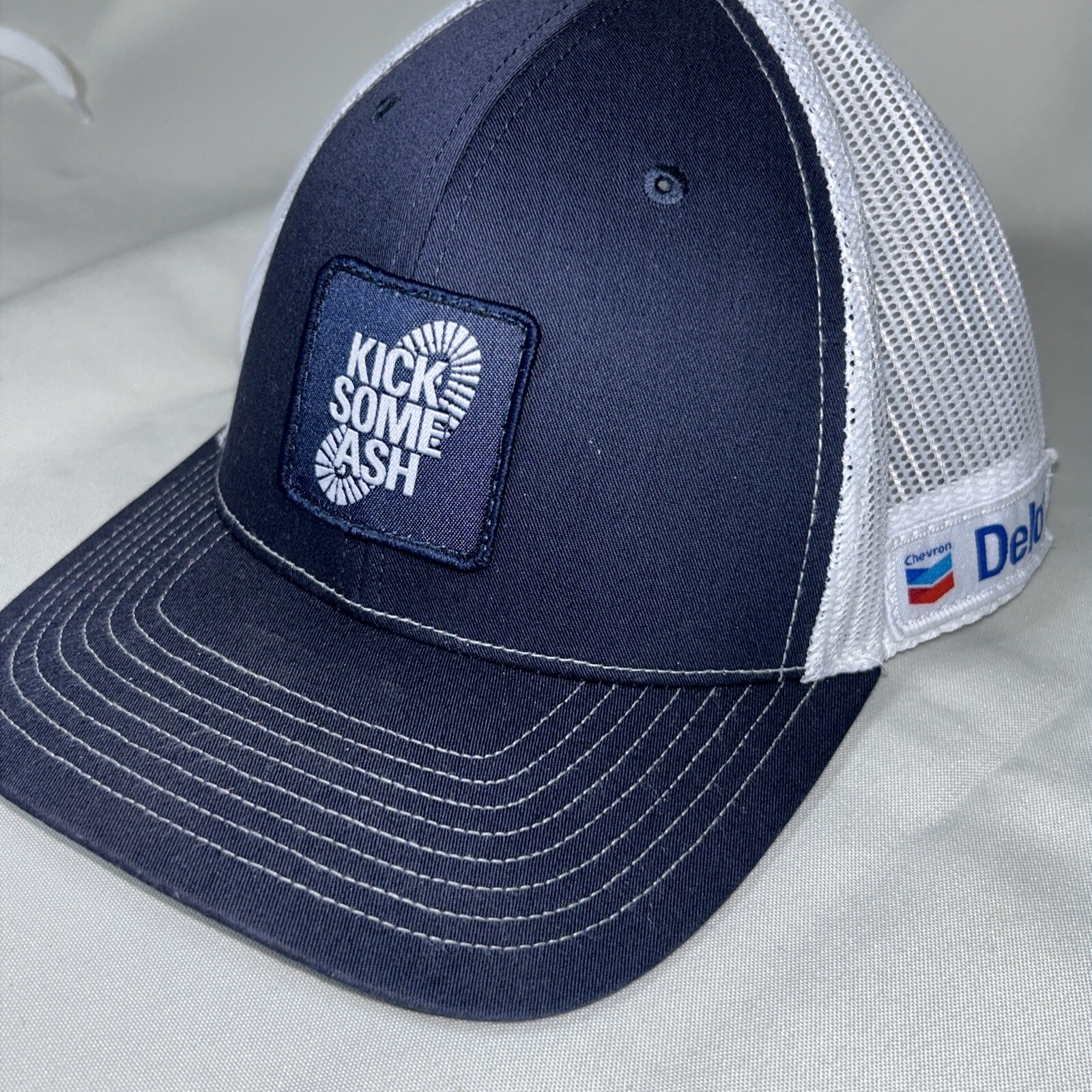 2021 World Of Concrete Kick Some Ash Chevron Delo Bas… - Gem