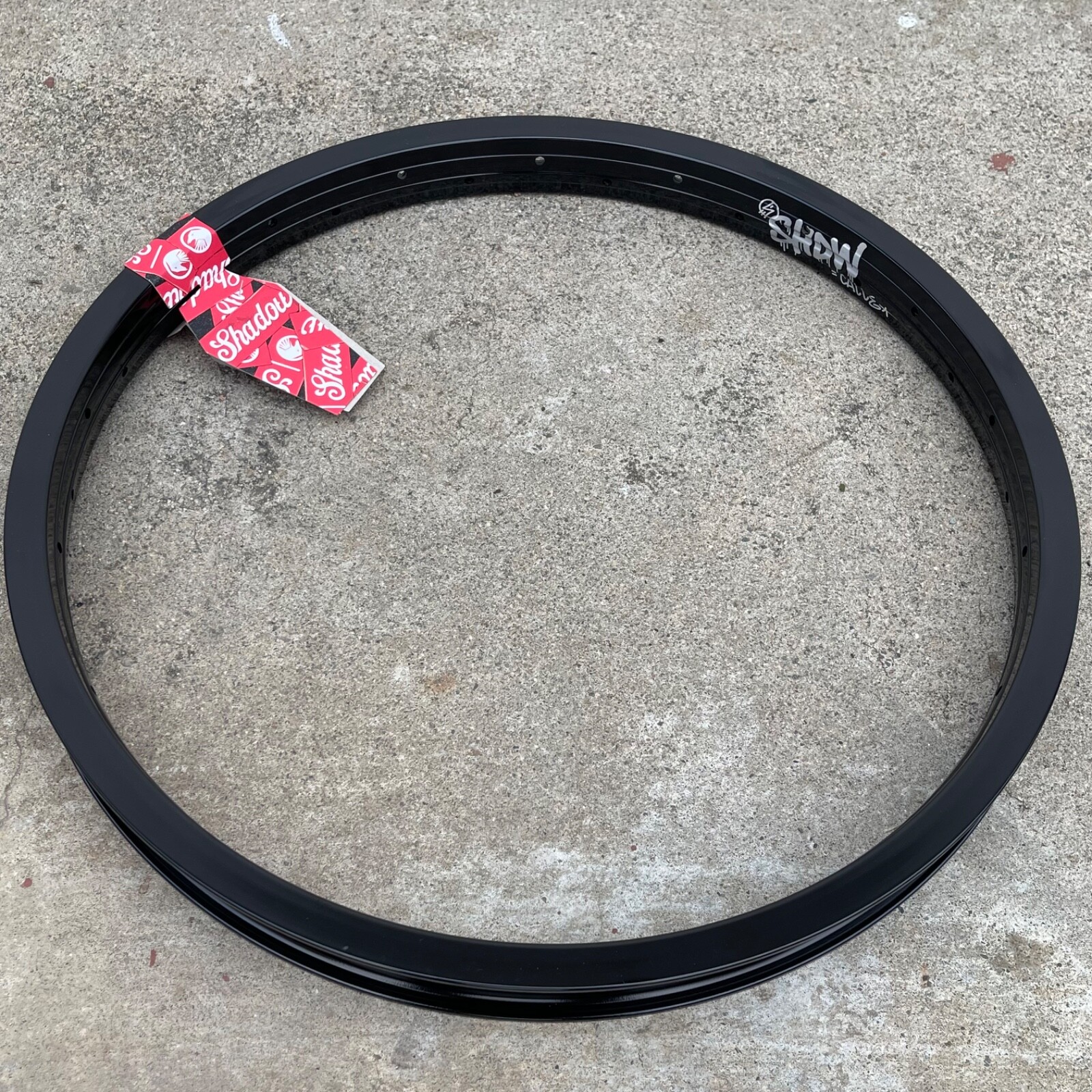 SHADOW CONSPIRACY CALLE RIM BLACK 20" DOUBLE WALL 36H BMX BIKE RIMS ...