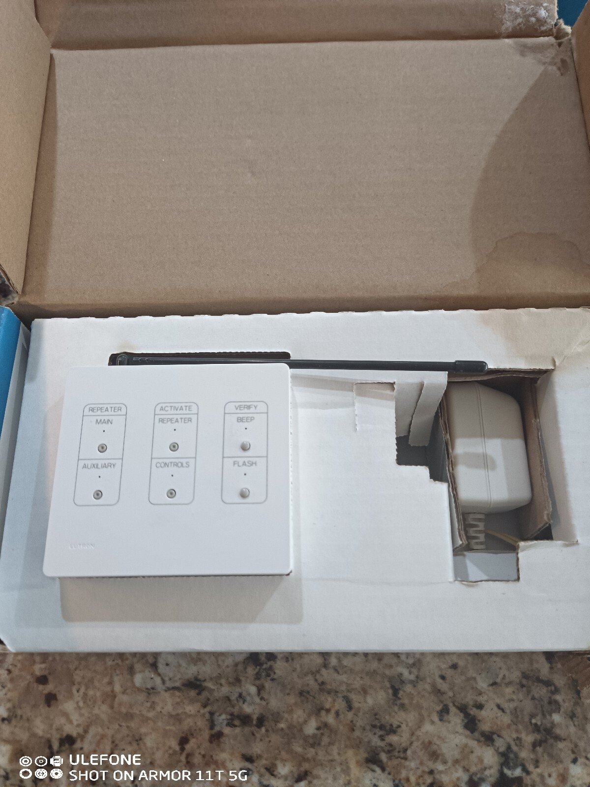 Genuine Original OEM LUTRON RadioRa Main Repeater (RA-REP-WH) White | eBay