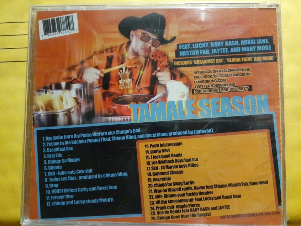 Chingo Bling - Tamale Season / (Brand New Audio CD) 786984078227| eBay