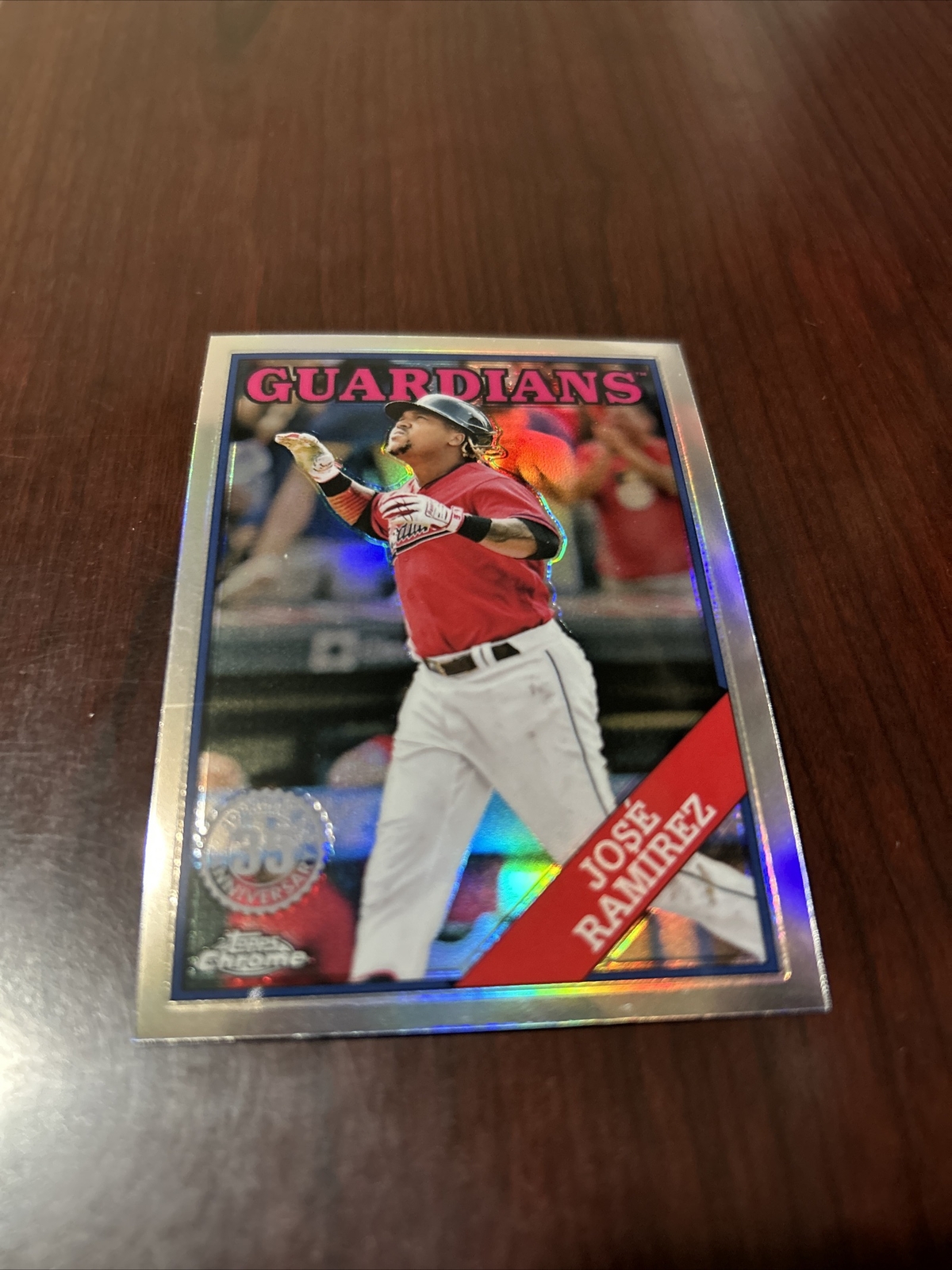 2023 Topps Chrome #88BC-17 Jose Ramirez Guardians 35th Anniversary ...