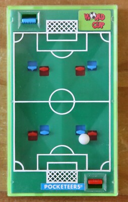 "WORLD CUP" - Vintage Tomy Pocketeer - 70s Pocketeers pocket toy ...