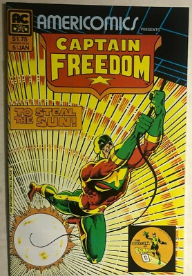 AMERICOMICS PRESENTS #5 Captain Freedom (1983) AC Comics color FINE- | eBay