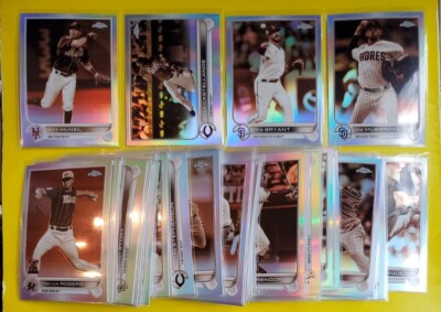 2022 Topps Chrome SEPIA Refractors Baseball Cards - You PICK!!! @@@ (4 ...