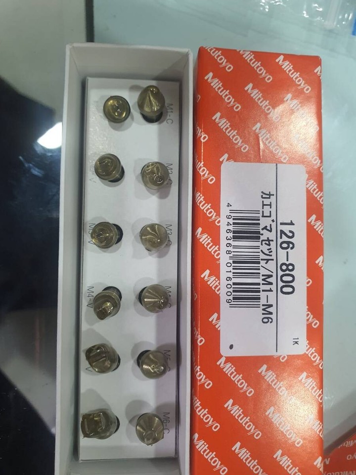 Thread Pitch Micrometer Anvil Set for Measuring Metric and Imperial ...