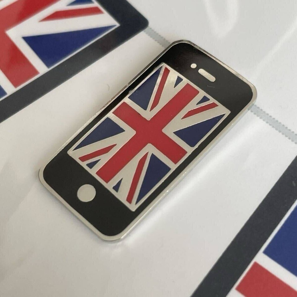 Apple London 2012 Olympics Commemorative Badge Unopened Black Pin ...