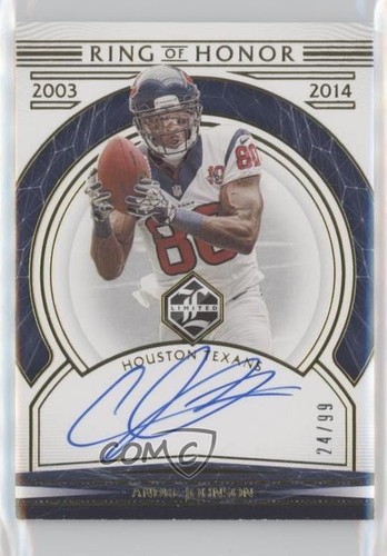 2020 Panini Limited Ring of Honor Auto /99 Andre Johnson #ROH-AJ Auto ...