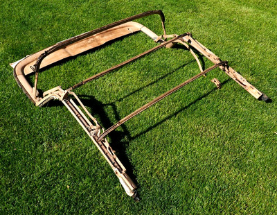 1959 Ford Thunderbird Convertible Top Frame and rear panel 1958 1960 | eBay