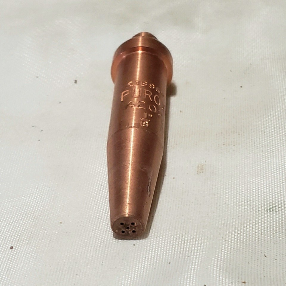 Purox 4202 1/8" Acetylene Cutting Torch Tip CW-200 CW-300 CW-201 CW-202 ...