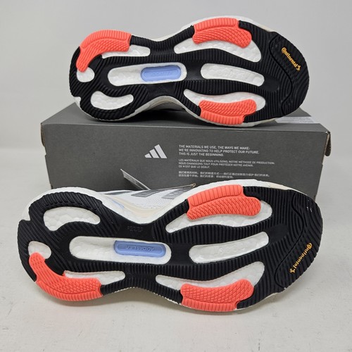 Wmns Adidas Solarglide 6 Boost White Silver Comfy Running Shoe / HP7680 ...