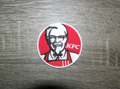 KFC Kentucky Fried Chicken Colonel Sanders Embroidered Iron On Patch 3 ...