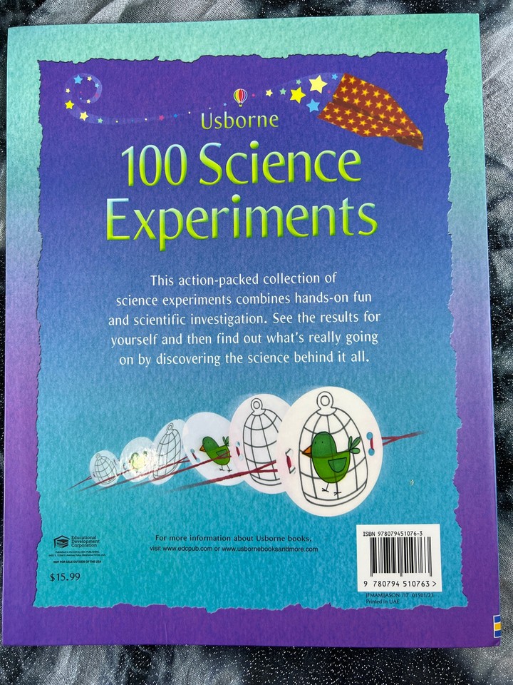 Usborne 100 Science Experiments : Internet-Linked by Knighton and ...