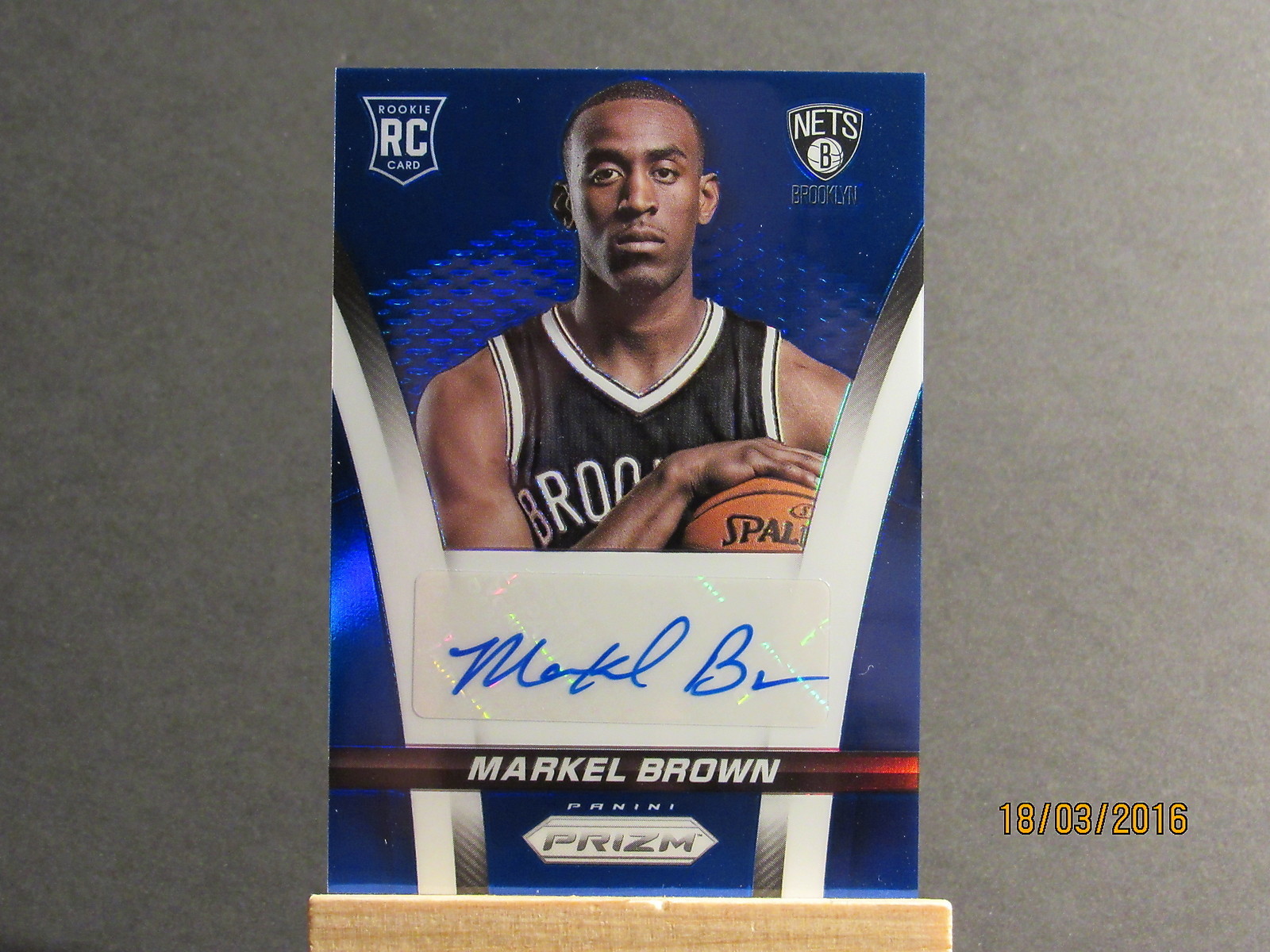 2014-15 Panini Prizm Rookie Autographs Prizms #36 Markel Brown SN 280/ ...
