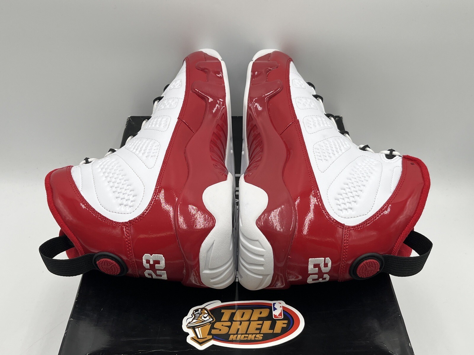 New Air Jordan 9 Gym Red 2019 Size 12 Rare Retro Authentic White High ...