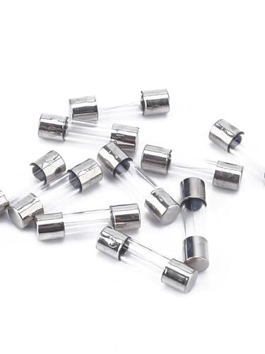 30PCS Glass Fuse 2A 250V 5x20mm/0.2x0.78 Inch 2AL Fast-Blow Glass Fuses ...