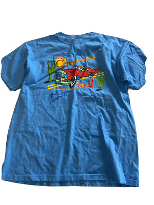 Mens ANVIL Vintage Autographed The Commander Cody Band Shirt Sz L | eBay