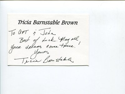 Patricia Tricia Barnstable Playboy Doublemint Twins Quark Signed ...