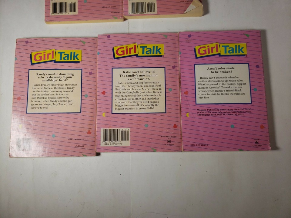 Girl Talk Book Lot Of 5 | eBay