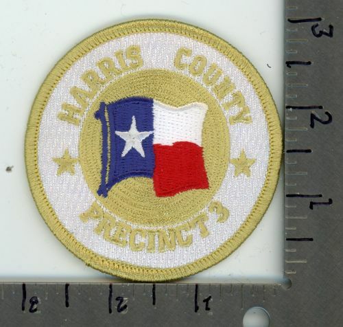 TEXAS TX HARRIS COUNTY CONSTABLE PRECINCT 3 NICE HAT SIZE PATCH POLICE ...