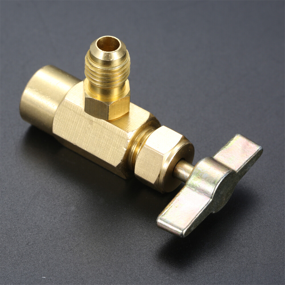 R1234YF AC Can Tap Dispenser Valve Bottle Opener For R12 R22 Charging ...