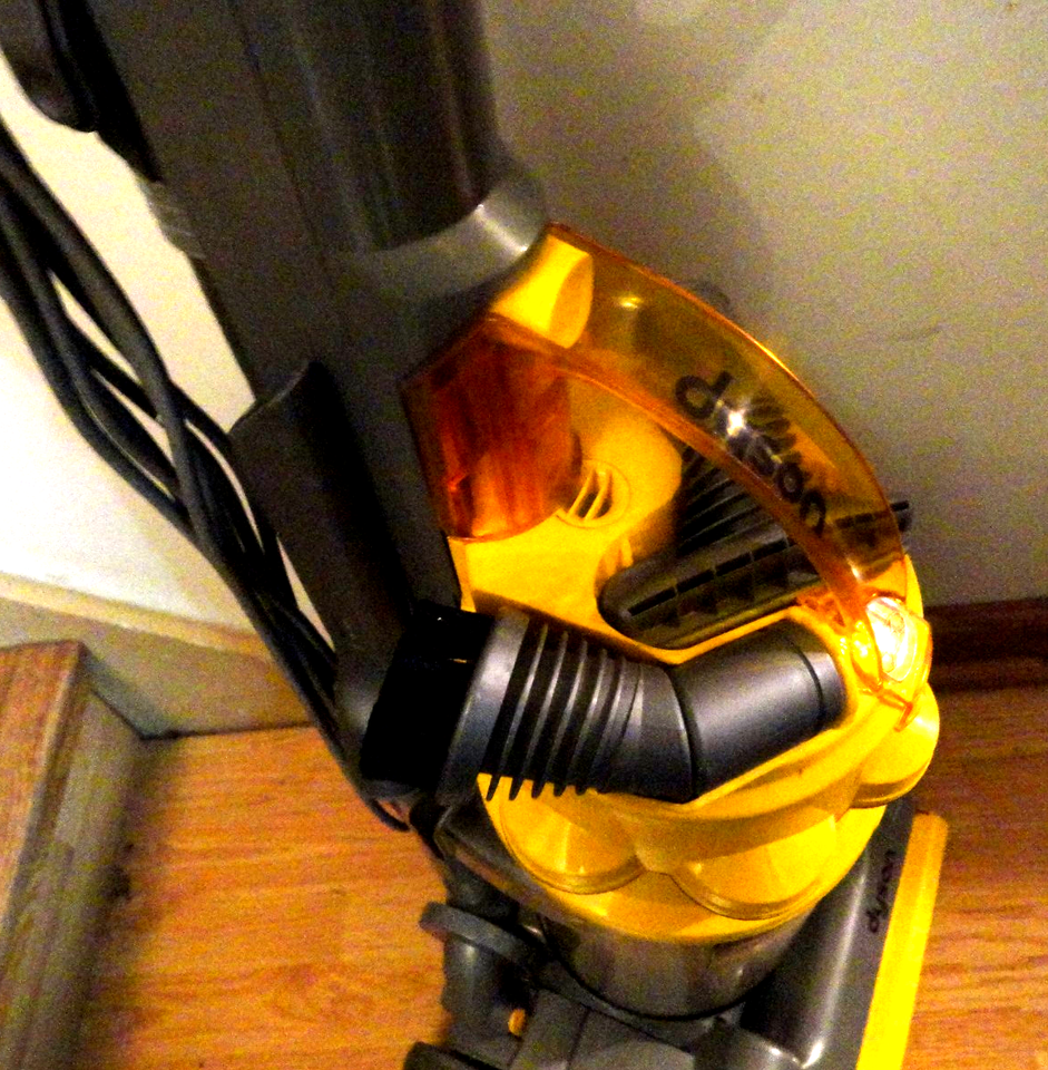 Dyson DC14 All-Floors Cyclone Yellow Upright Vacuum CLEANER WITH 3 TOOL ...