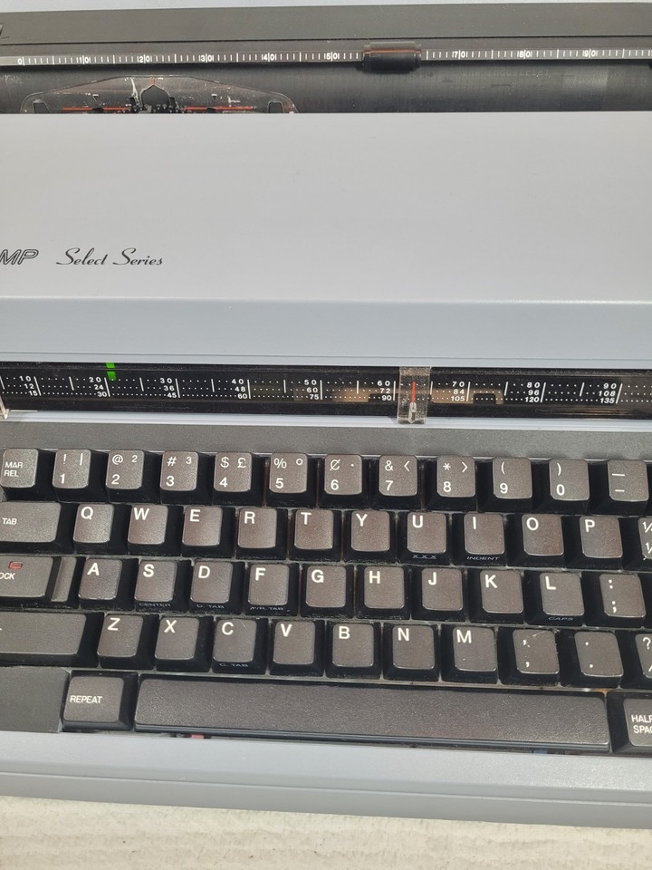 Vintage Swintec Electronic Typewriter 1186 CMP Select Series Blue ...