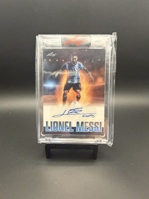 2023 LIONEL MESSI AUTO #12/16 AUTOGRAPH LEAF REIMAGINED SIGNED No ...