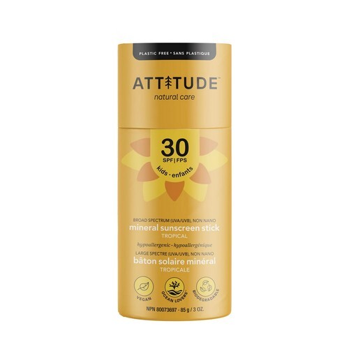 Sunscreen Face Stick SPF 30 Baby & Kids Tropical 3 Oz By Attitude | eBay