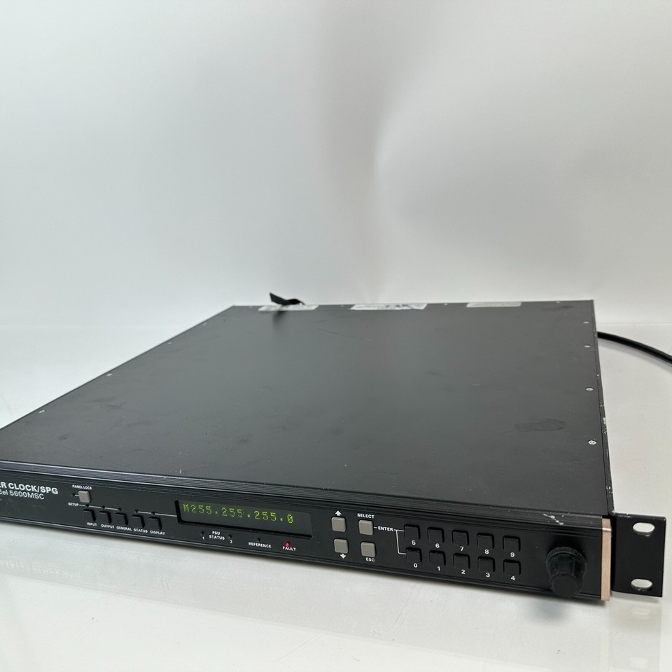 Evertz 5600MSC Master Clock / SPG | eBay