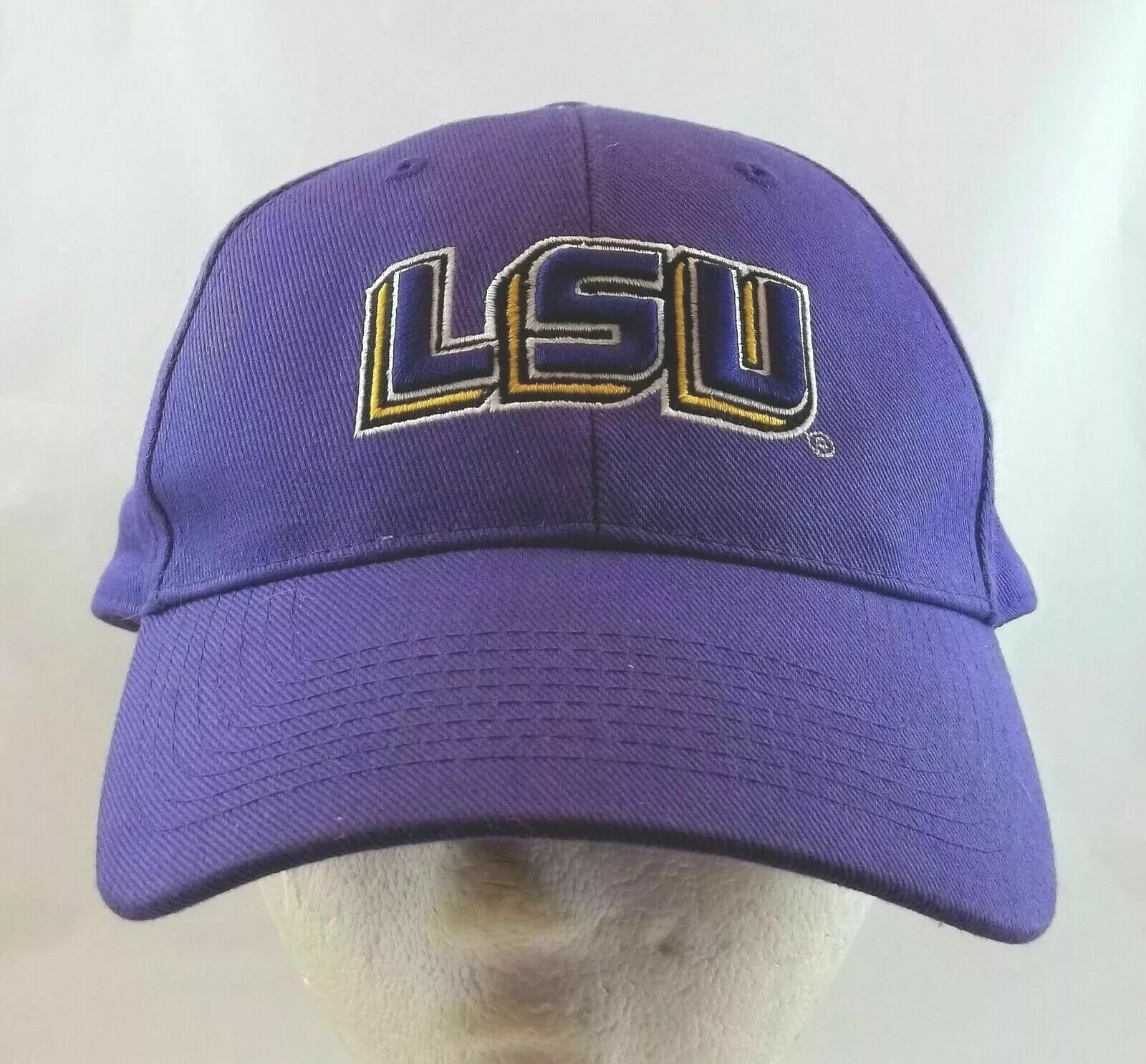 Louisiana State University LSU Tigers Purple Hat Adjustable Strap Cap ...