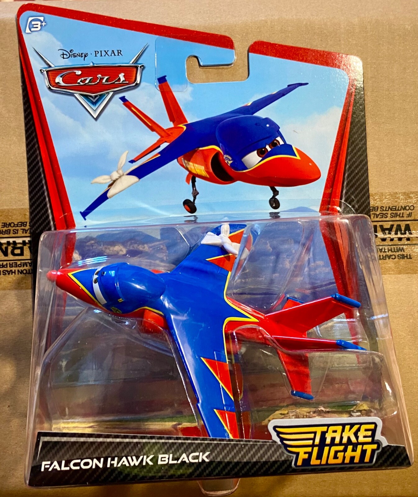 Disney Pixar Cars Take Flight Falcon Hawk Black 2011 | eBay